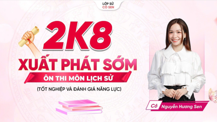 KHÓA LIVE C - KIẾN THỨC CHUYÊN SÂU - SỬ CÔ SEN 2K8 FREE